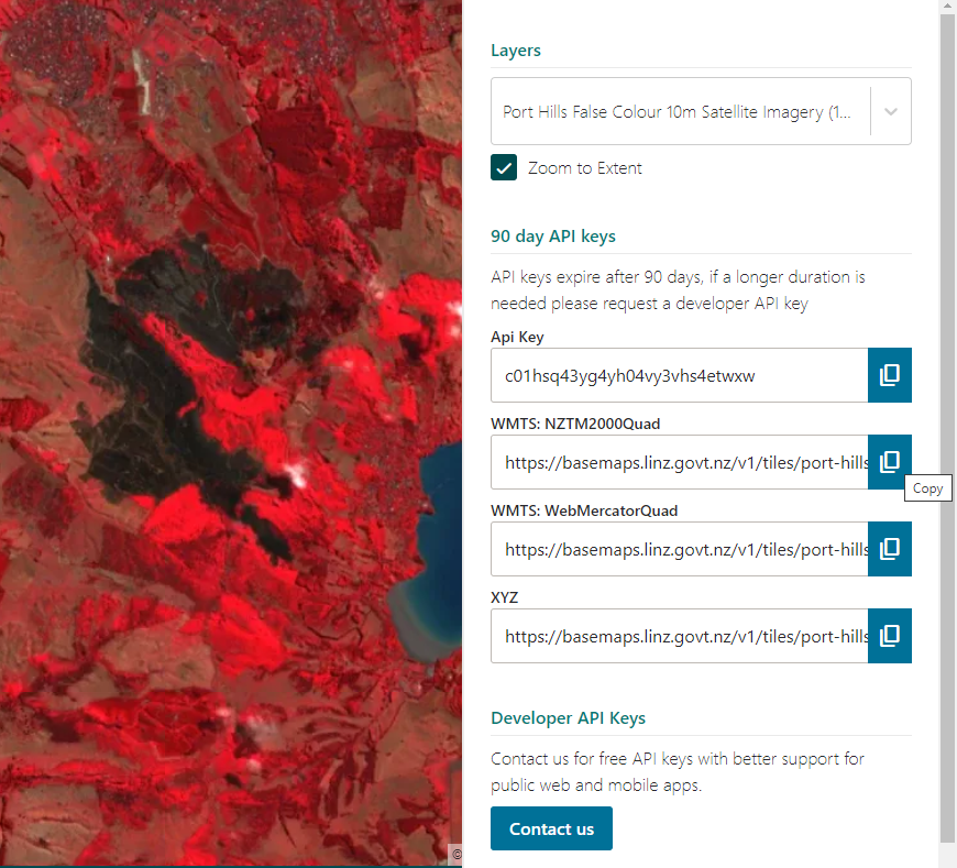 How to add an individual basemap or imagery layer from LINZ Basemaps to ArcGIS - LINZ Basemaps
