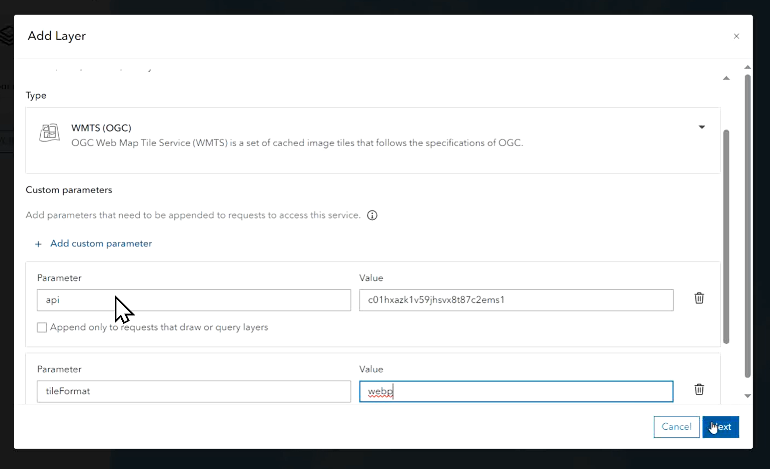 How to add an individual basemap or imagery layer from LINZ Basemaps to ArcGIS - LINZ Basemaps